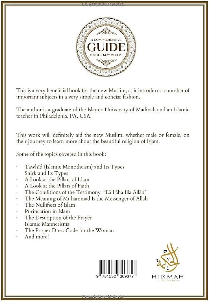 A Comprehensive Guide For The New Muslim – HalalcoStore