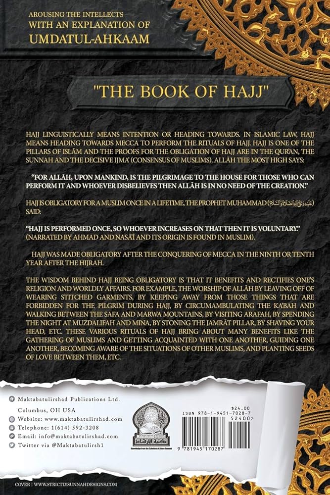 The Book of Hajj – HalalcoStore