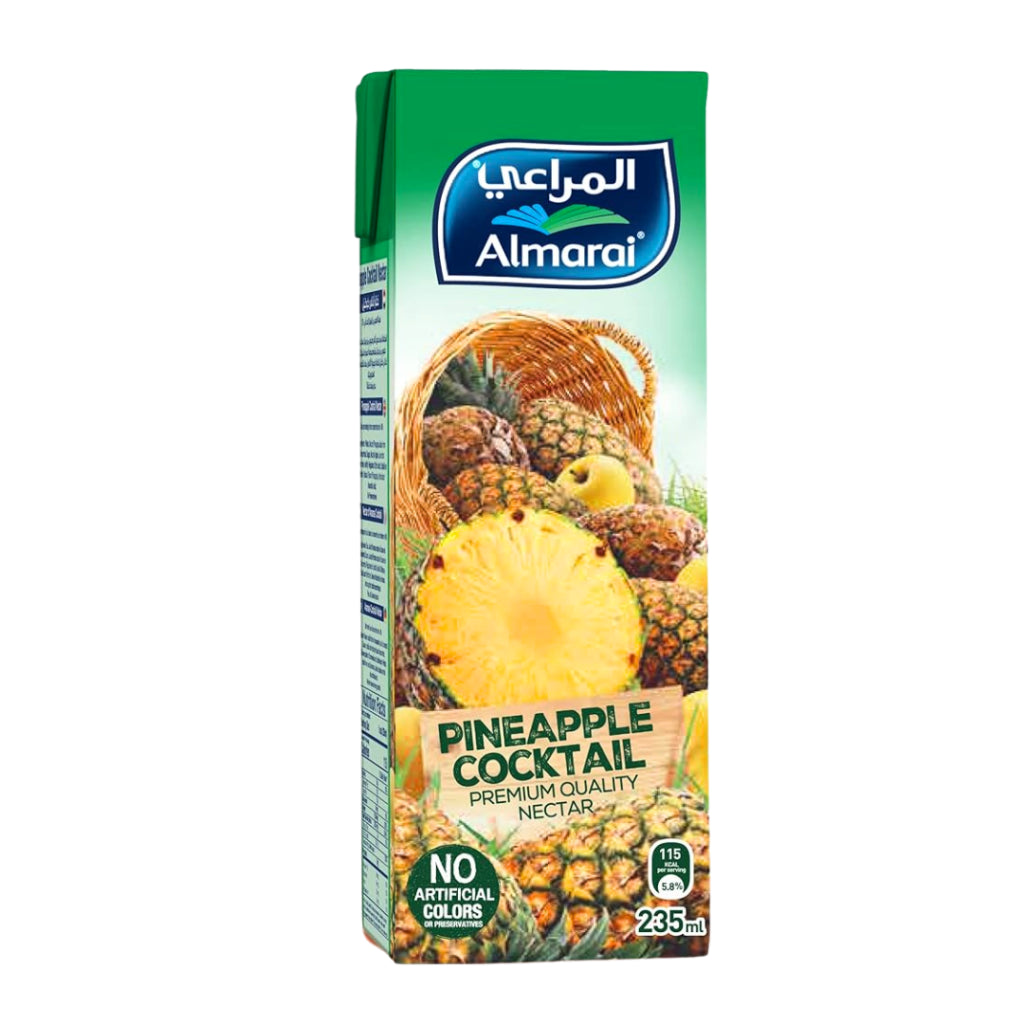 Almarai Pineapple Cocktail Juice (235 ml) (6 pack) – HalalcoStore