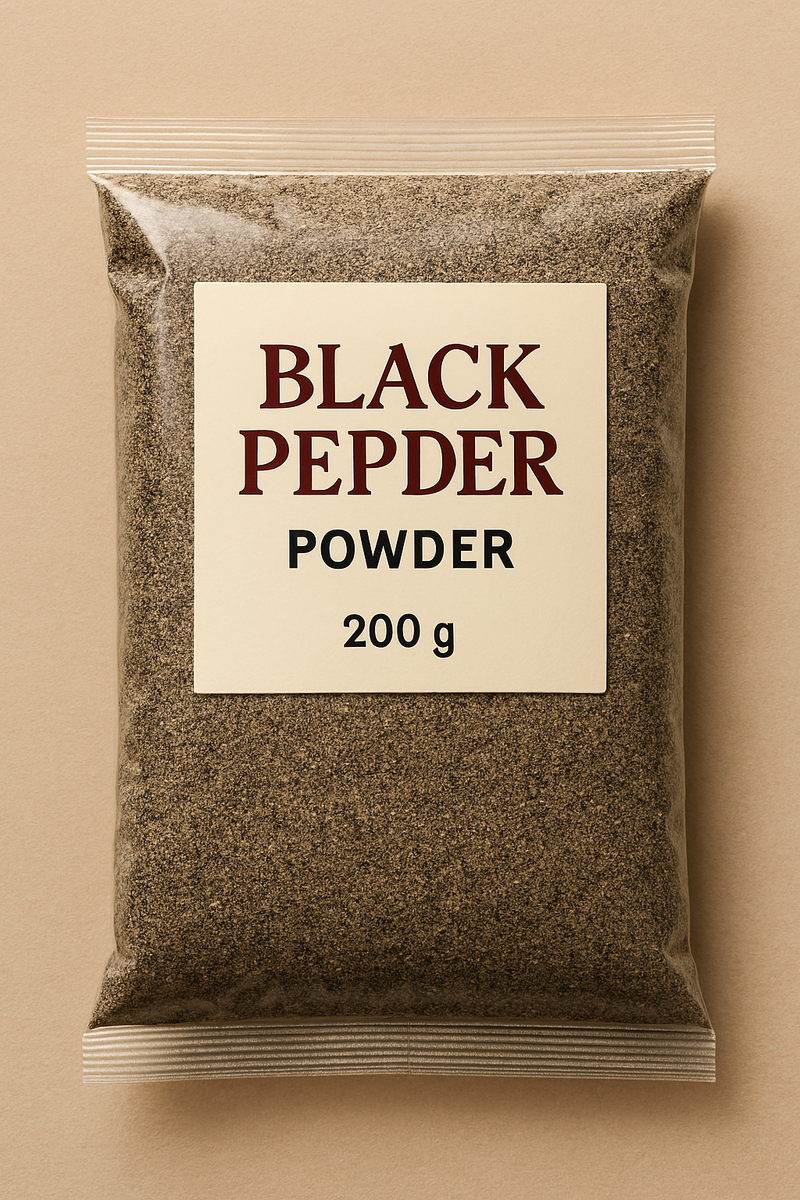 Black pepper powder (200 g) – HalalcoStore