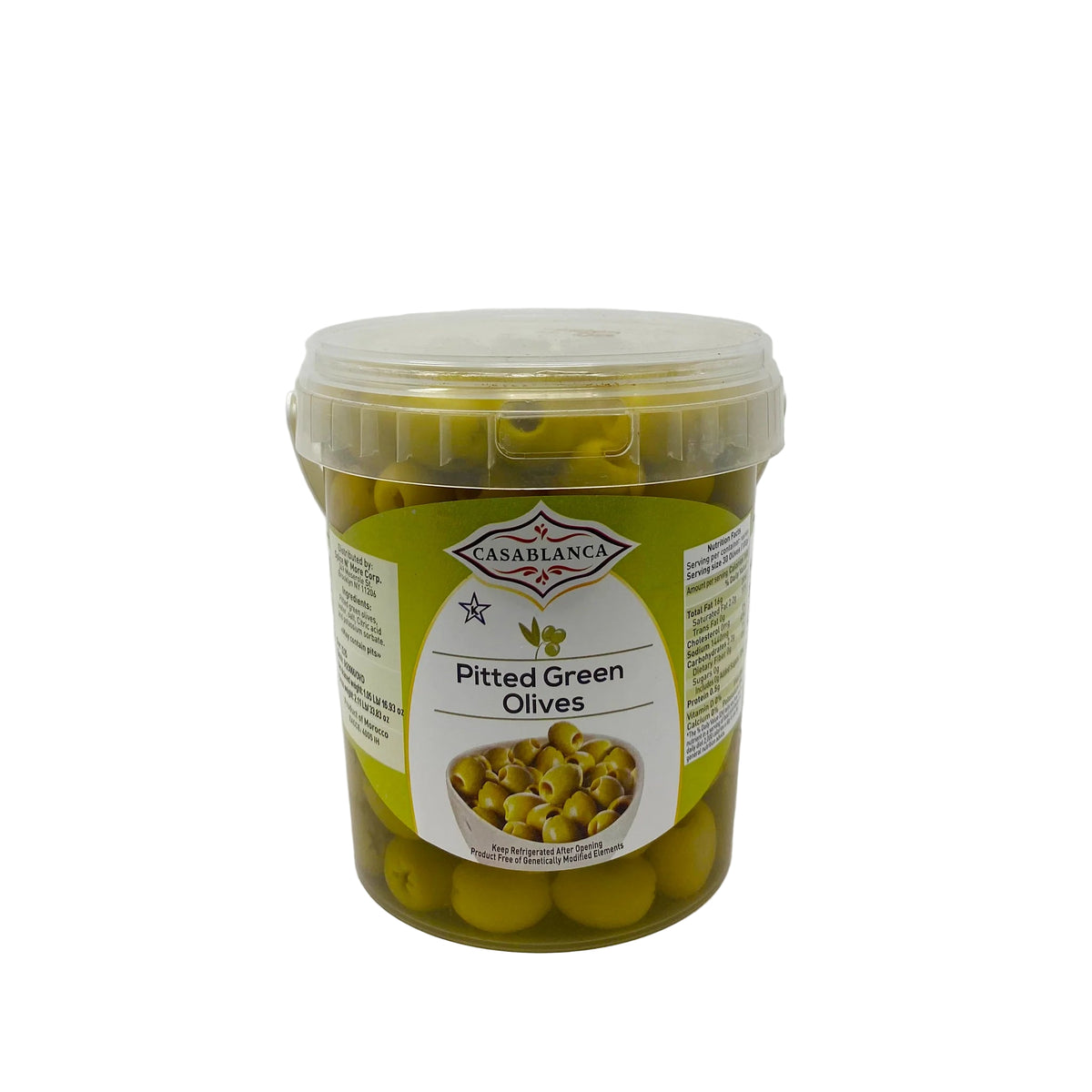 Casablanca Pitted Green Olives (1 Lb) – HalalcoStore