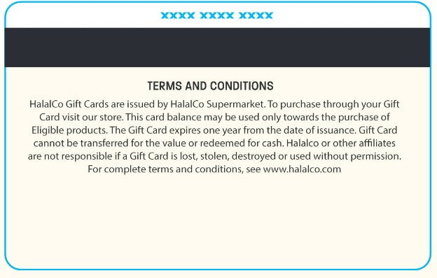 HalalCo Gift Card – HalalcoStore