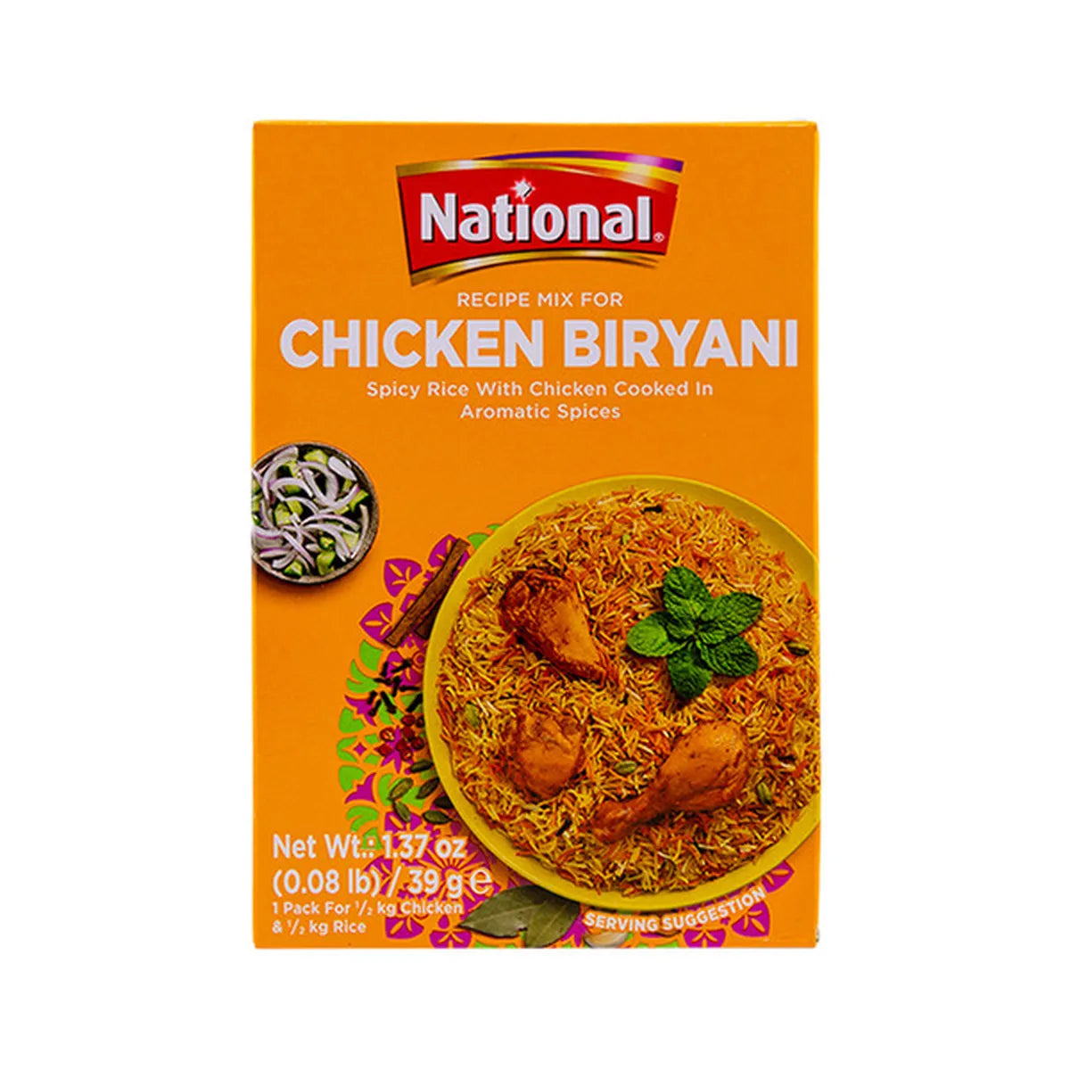 National Chicken Biryani Spice (50 g) – HalalcoStore
