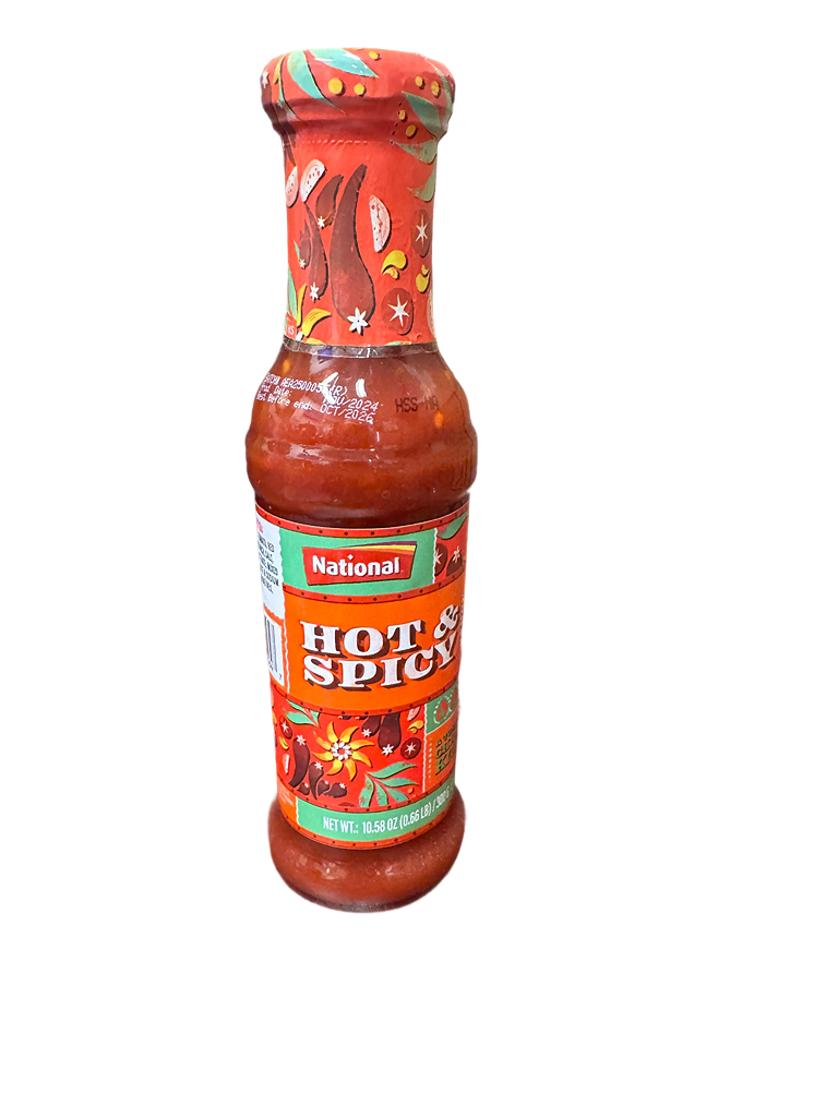 National Hot & Spicy Sauce (300 g) – HalalcoStore