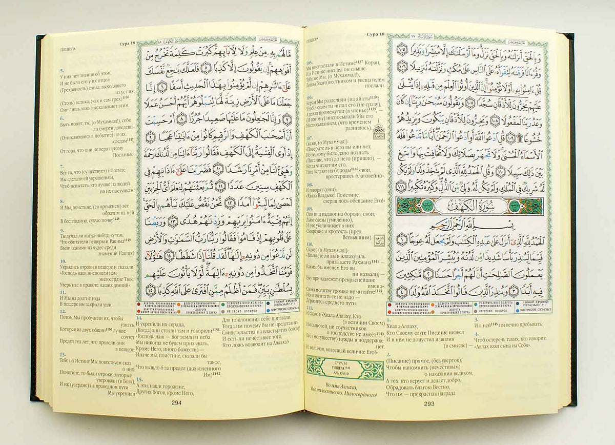 Tajweed Quran With Meanings Translation in Russian – HalalcoStore