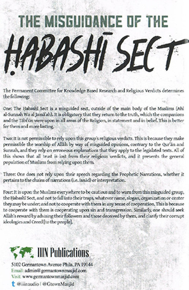 The Misguidance of the Habashi Sect Also Known as the Ahbash – HalalcoStore