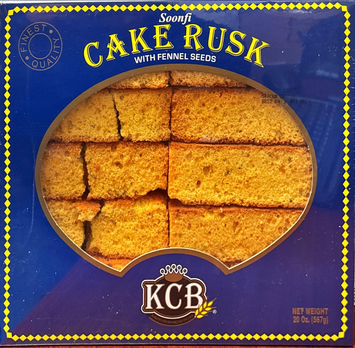 KCB Soonfi Cake Rusk (20 oz) – HalalcoStore
