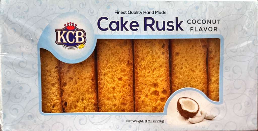 KCB Cake Rusk Coconut (8 oz) – HalalcoStore