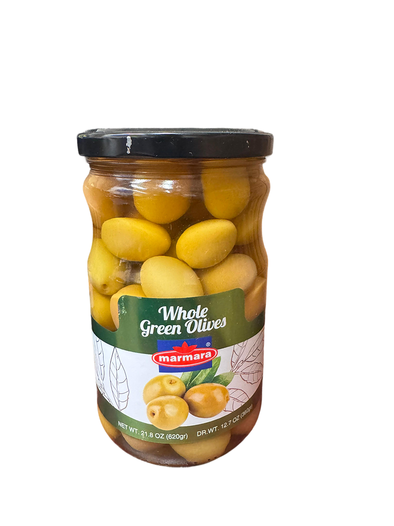 Marmara Whole Green Olives (21 Oz) – HalalcoStore