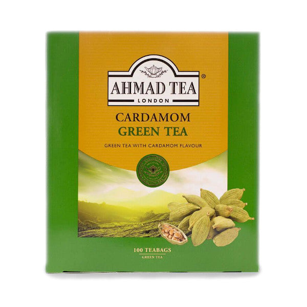 Ahmad Tea Cardamom Green Tea (100 tea bags) – HalalcoStore