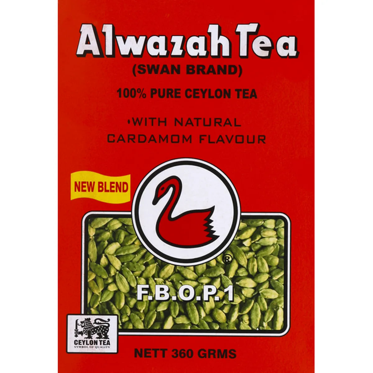 Alwazah Pure Ceylon Loose Tea with Cardamom (360 g) – HalalcoStore