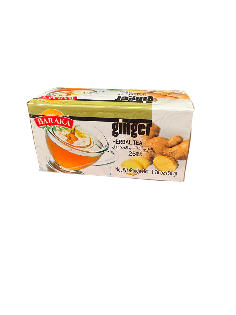 Baraka Ginger Herbal Tea Bags (50 g) – HalalcoStore