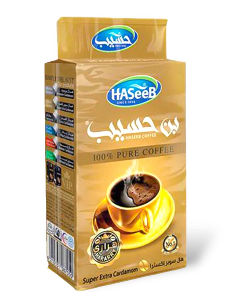 Haseeb Super Extra Cardamom Coffee Gold Label (500 g) – HalalcoStore