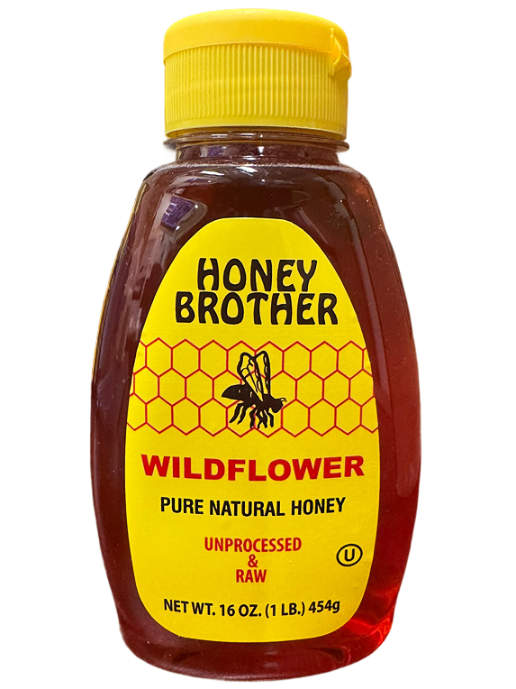 Honey Brother Wildflower Honey (16 Oz) – HalalcoStore