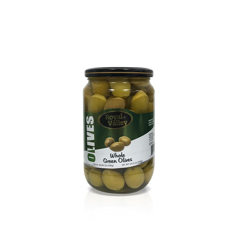 Royal Valley Whole Green Olives (24 Oz) – HalalcoStore