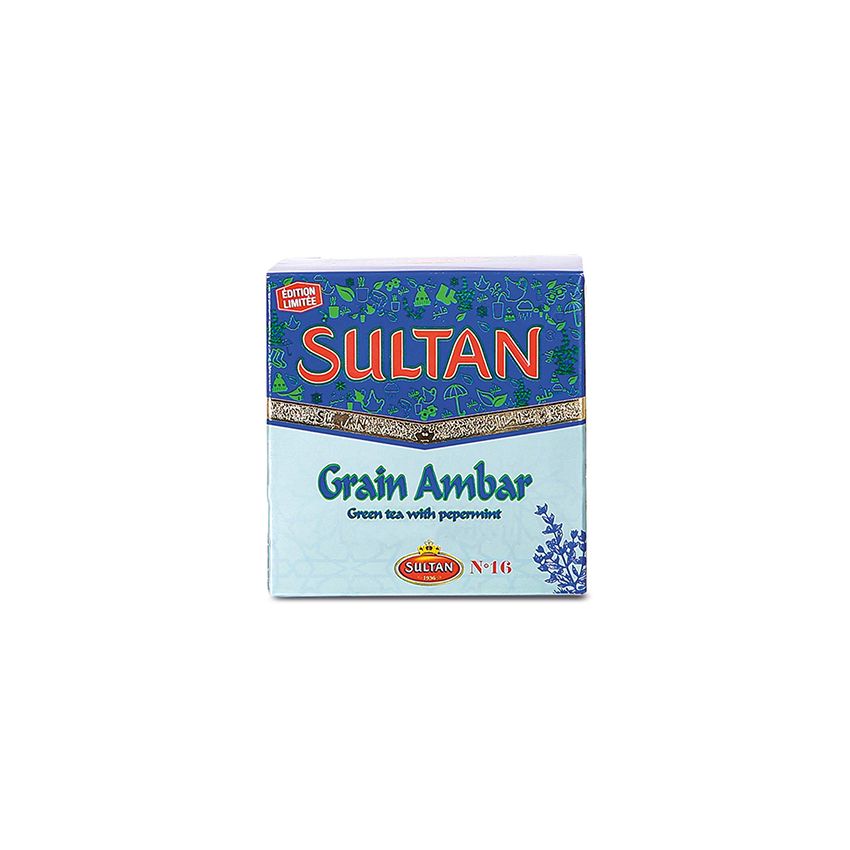 Sultan Grain Ambar Pearl Green Tea with Peppermint (150 g) – HalalcoStore