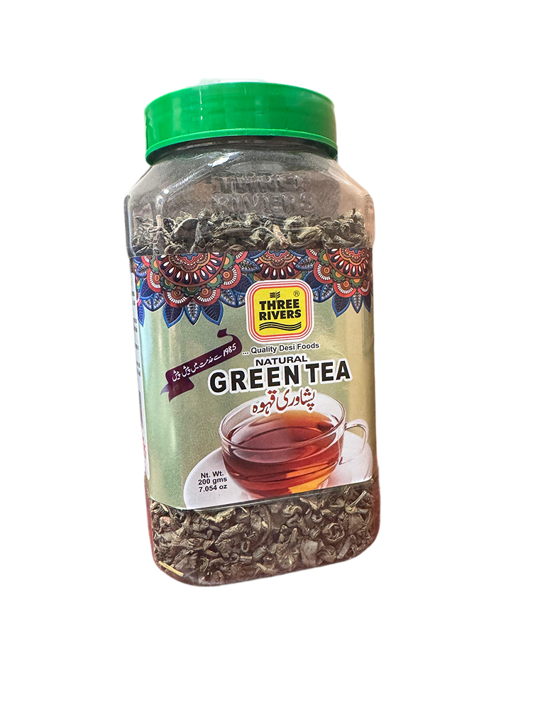 Three Rivers Peshawari Green Tea (200 g) – HalalcoStore