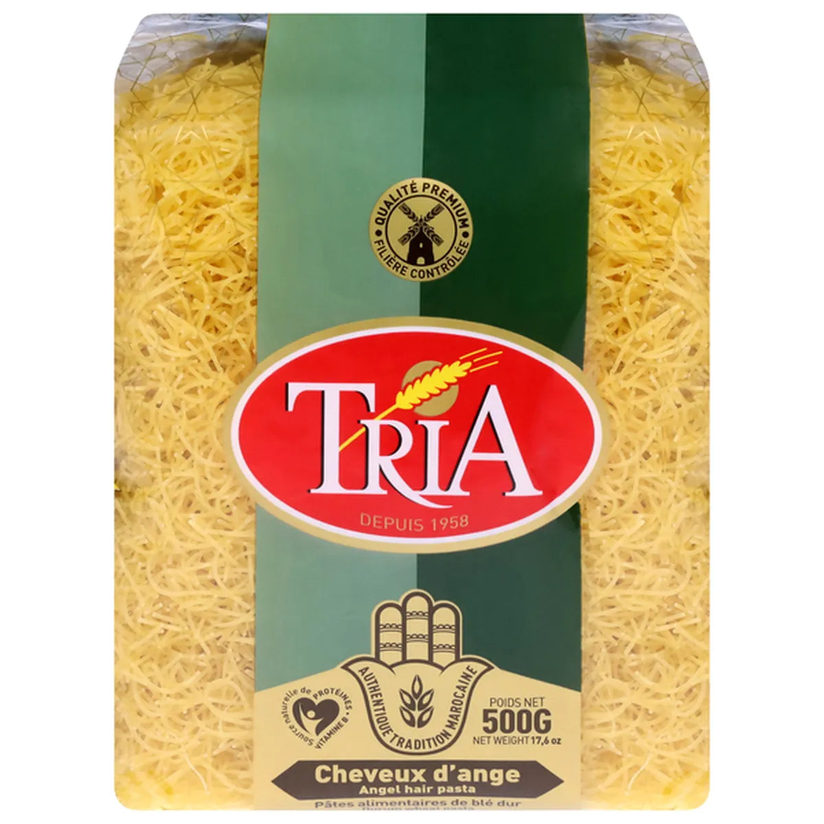 Tria Noodles Angel Hair Pasta (500 g) – HalalcoStore