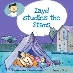 Zayd studies the stars-All Color children story book . – HalalcoStore